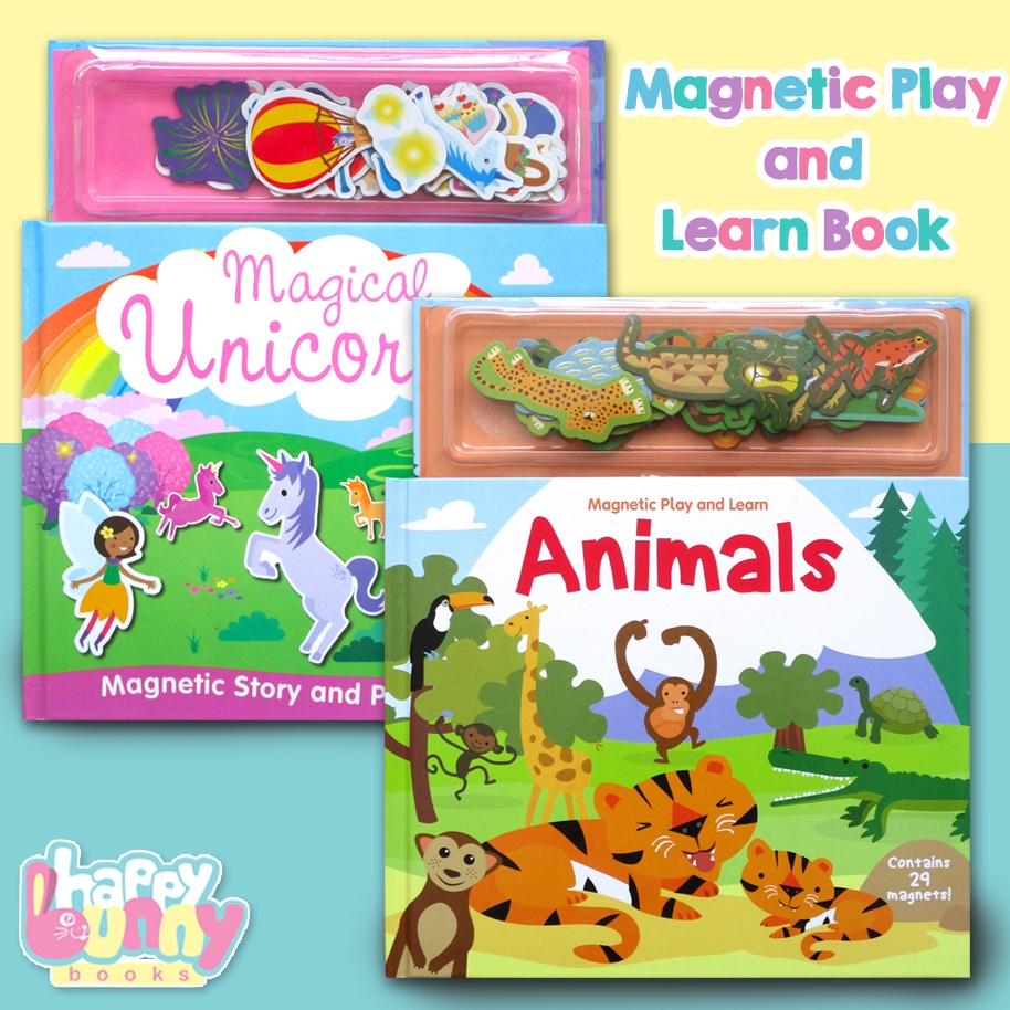 [Imagine That] magnetic Story and Play Scene Books with reusable ...