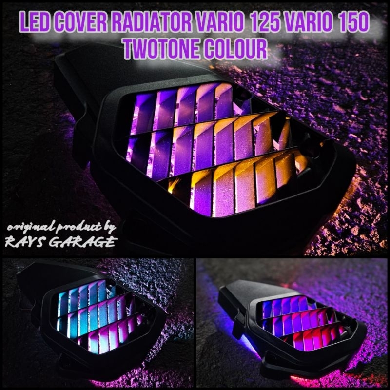 Led Light cover radiator vario 125 vario 150 Newest model 2 Colors ...