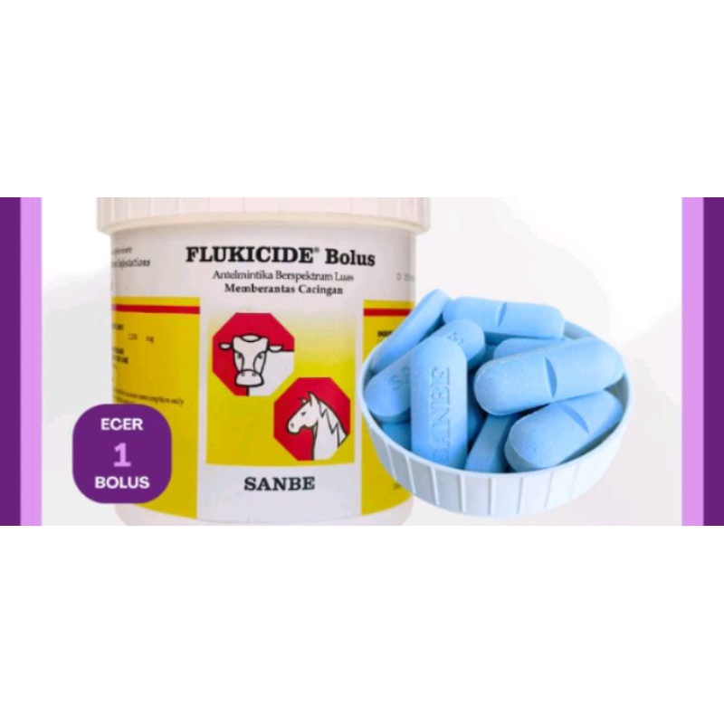Flukicide Bolus Deworming Medicine for Cattle, Goats and Next | Shopee ...