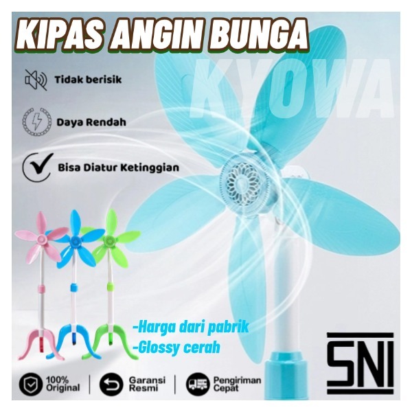 Kyowa - Fast Standing Fan (Mini Stand Fan)/ Standing Fan / Adjustable ...