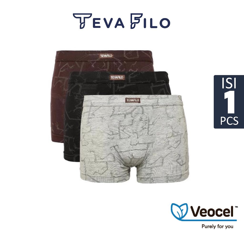 TEVA FILO Men's Underwear 912 BOXER (1PCS) | Shopee Malaysia