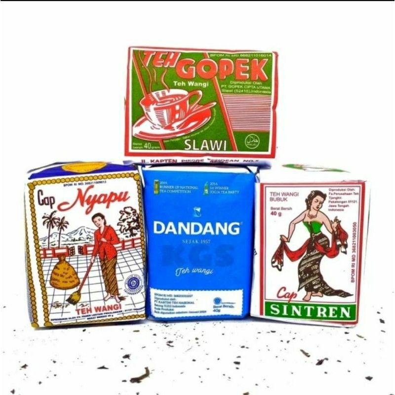 Wedangan Solo Special Tubruk Tea Packet (Gopek, Nyapu, Sintren, Dandang ...