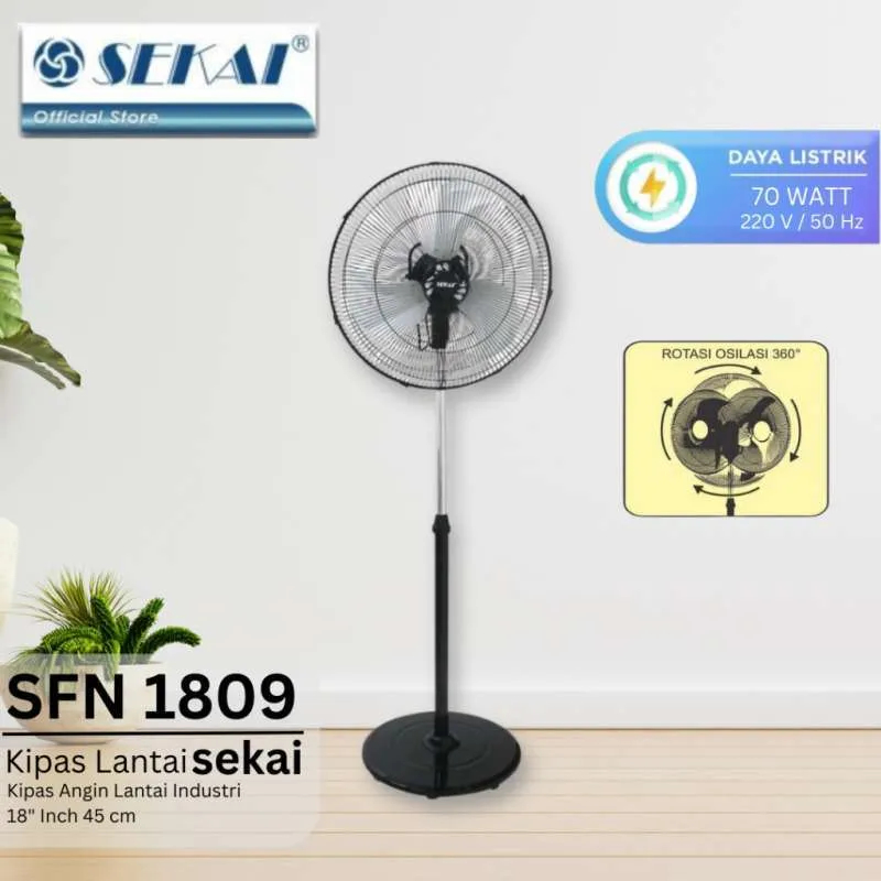 Sekai Stand Fan SFN 1809 (18") | Shopee Malaysia