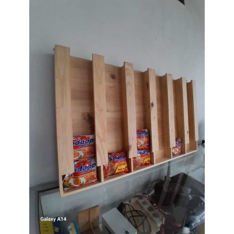 Instant Noodle Display/warmindo Display/indomie shelf | Shopee Malaysia