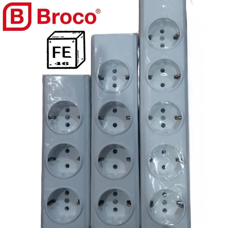 Original BROCO Socket 3 4 5 Hole/SNI Brass Plug TERMINAL | Shopee Malaysia