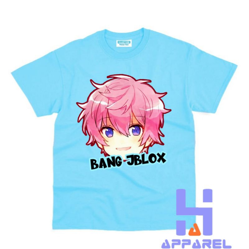 Children's T-Shirt BANG JBLOX ATUN ROBLOX YOUTUBER | Shopee Malaysia