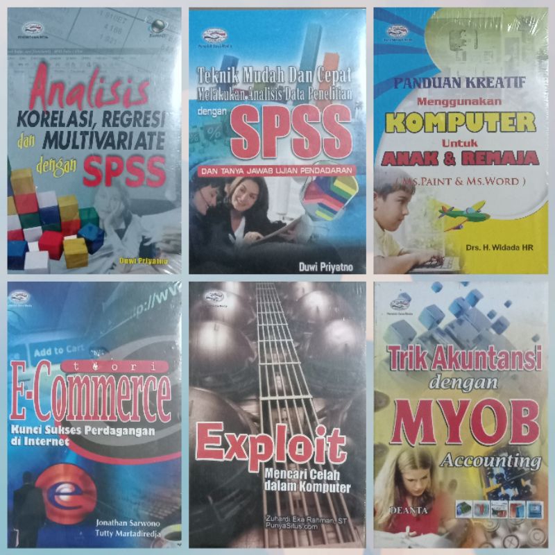 Computer Book Analysis Of Regression Correlations And multi variate SPSS Creative Guide Using ...