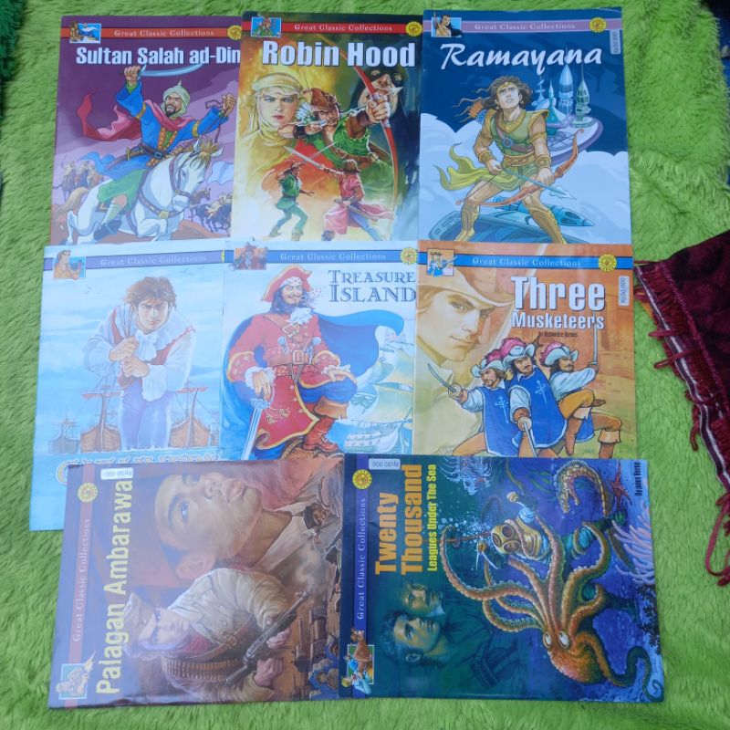 Original COMIC BOOK SULTAN SALAH AD-DIN PALGAN AMBARAWA THREE ...