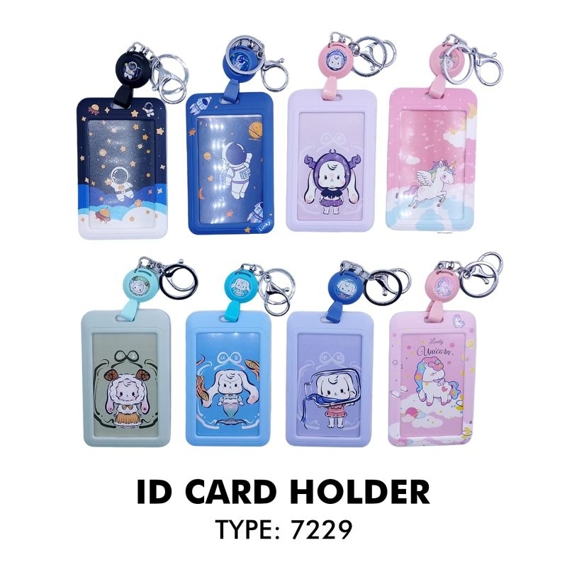 GANTUNGAN ID Card Holder Cute Aesthetic Name Hanger | Shopee Malaysia