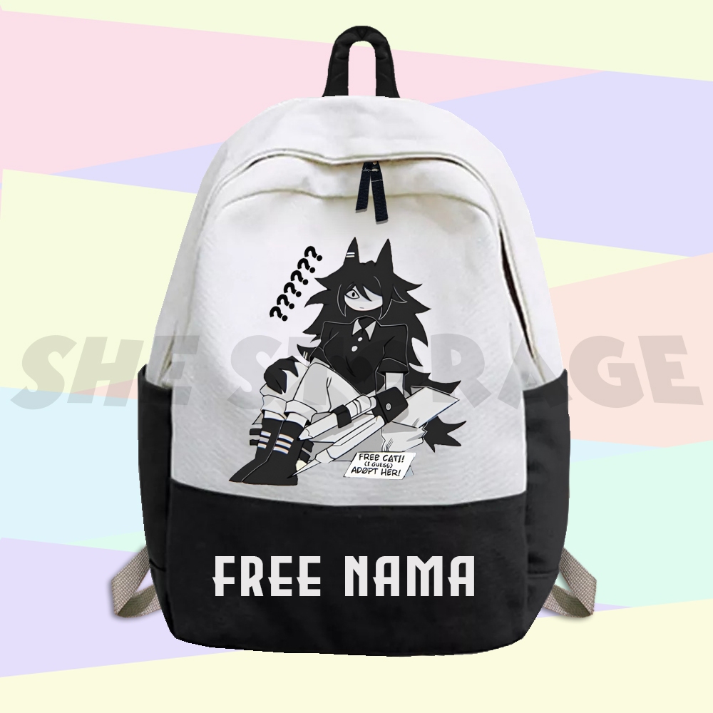 Miss CIRCLE FUNDAMENTAL PAPER EDUCATION Children's Backpack | Shopee ...