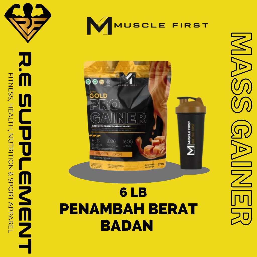 Muscle FIRST Pro Gainer 6lbs/2721gr - Mass Gainer Weight Gain ( M1 ...