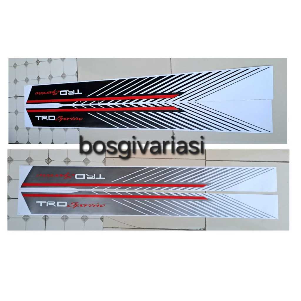 Sticker list body trd fortuner vrz 2016-2020/sticker fortuner trd ...