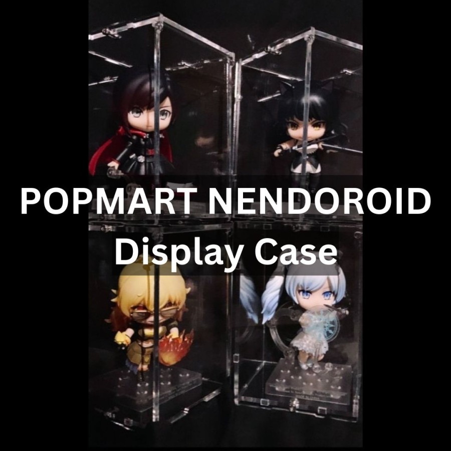 Popmart Nendoroid Acrylic Display Case Stackable Front Door | Shopee ...