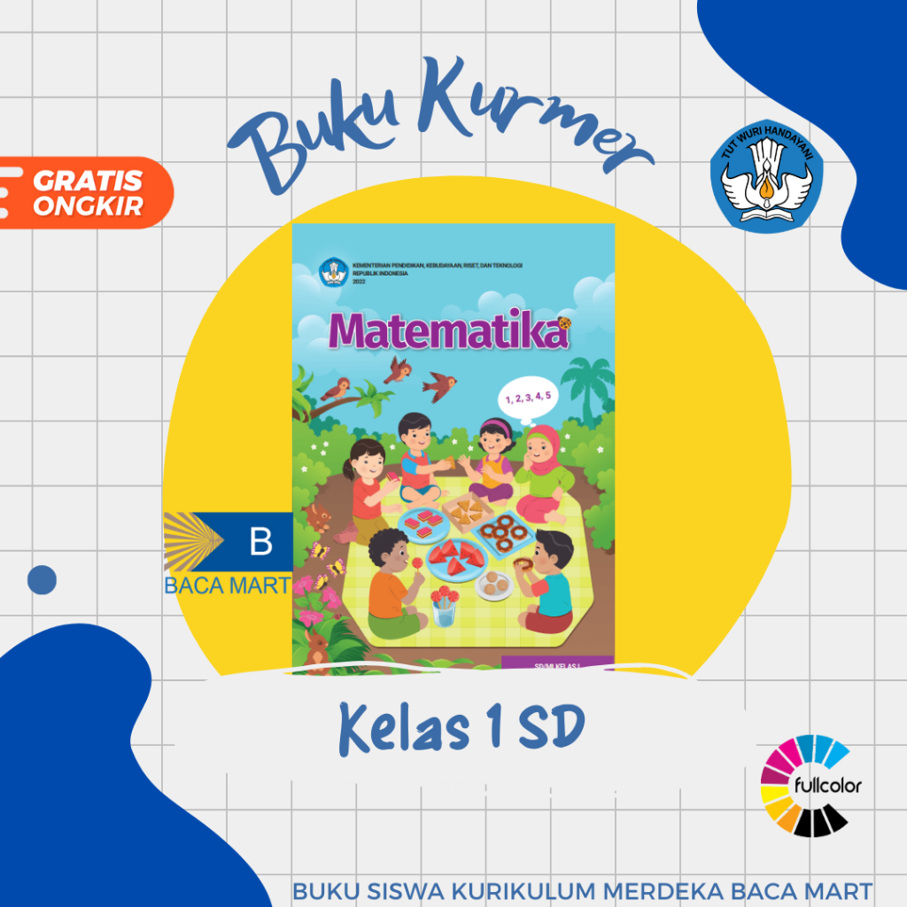 NEW MATHEMATICS Student Book for CLASS 1 SD Merdeka Curriculum New ...