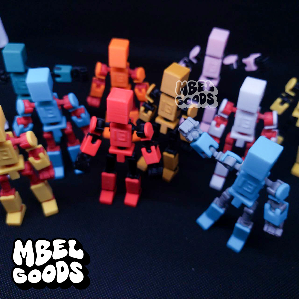 Mini Dummy 13 Articulated Action Figure Toy | Shopee Malaysia