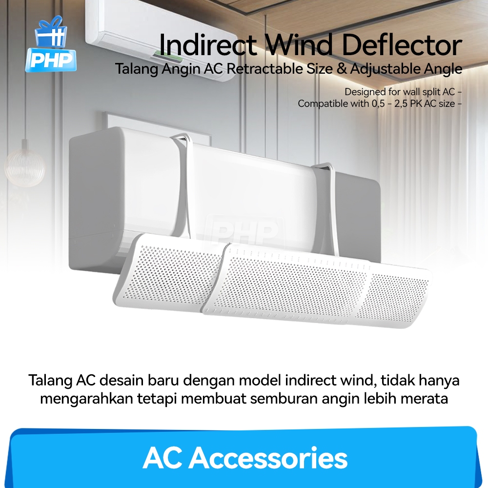 Php Talang Angin AC/Indirect Wind Cooling Deflector Reflector Universal ...
