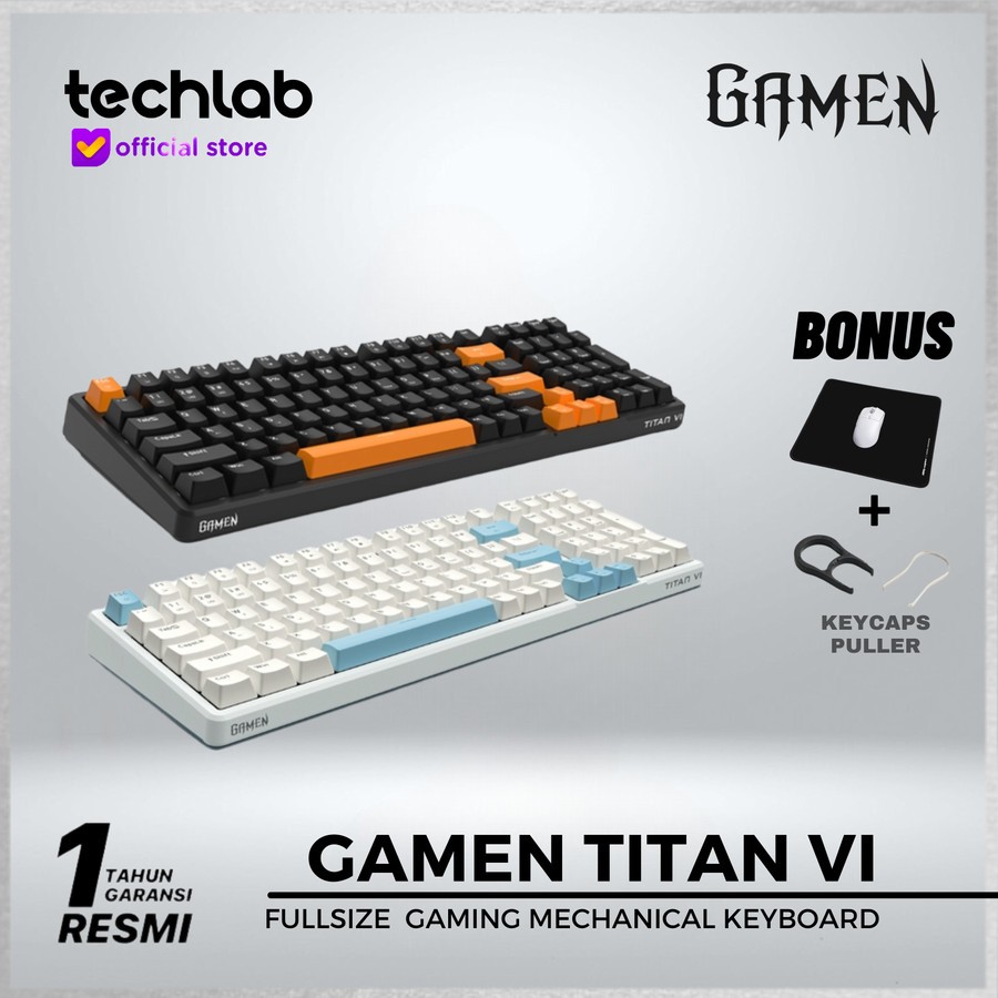 Gamen Titan VI / 6 98% Layout 99 Keys Ergonomic Gasket Mechanical ...