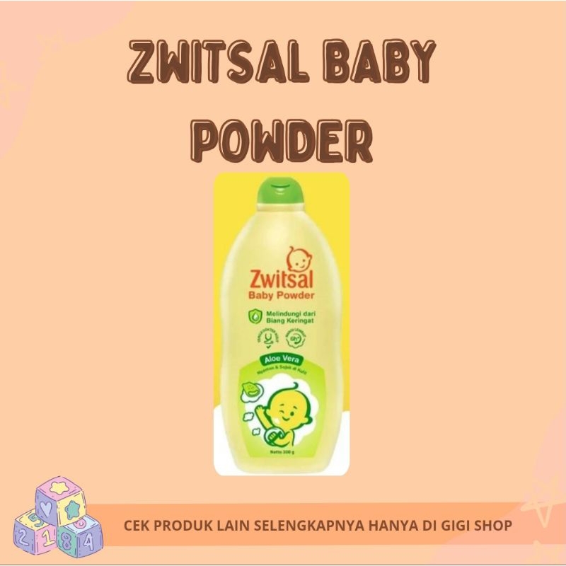 Zwitsal Baby Powder Aloe Vera - 300gr | Shopee Malaysia