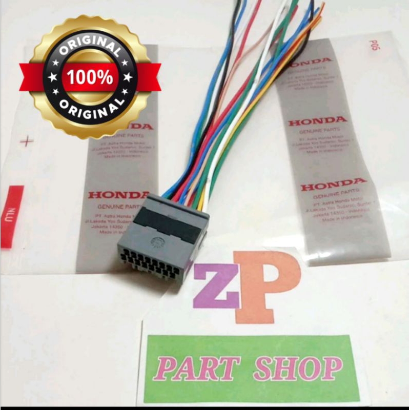 Speedometer SOCKET PIN 16 HONDA BEAT VARIO SCOOPY SPACY ORIGINAL ...