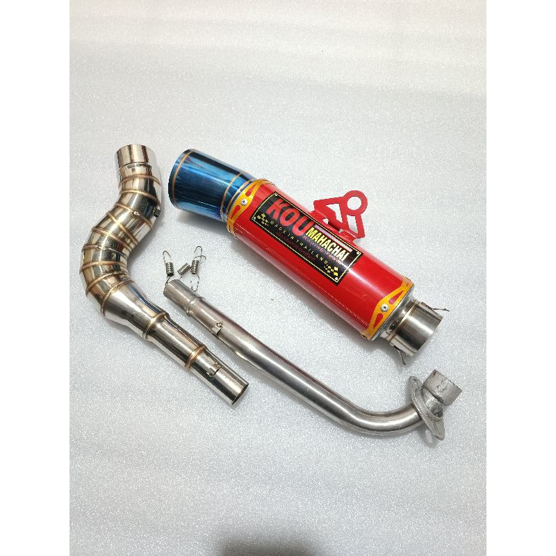 Kou Pipe canister conical open specs exhaust Pipe for Wave 125 Xrm 110/ ...