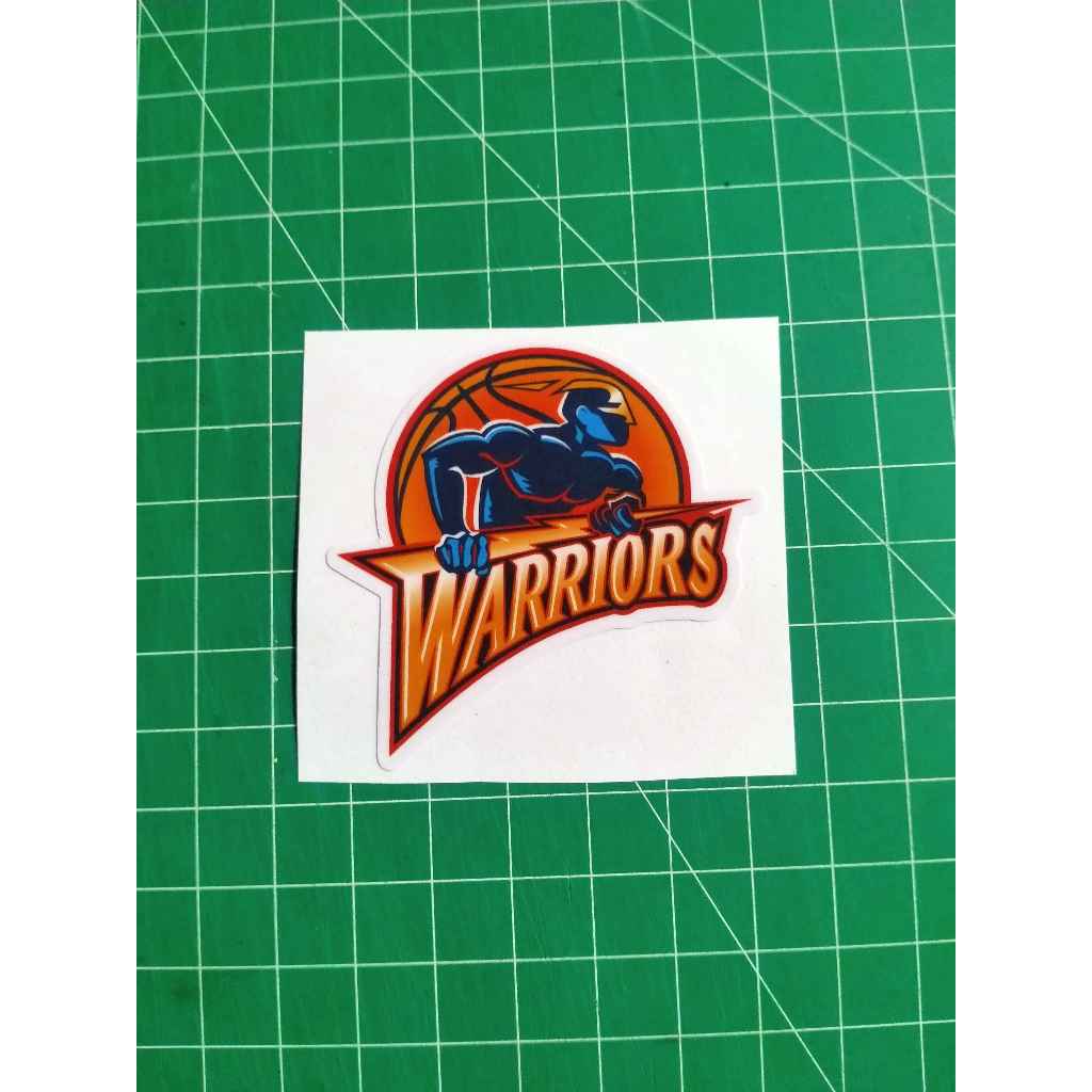 Golden STATE WARRIORS NBA Stickers - Waterproof Glossy Laminated Print ...