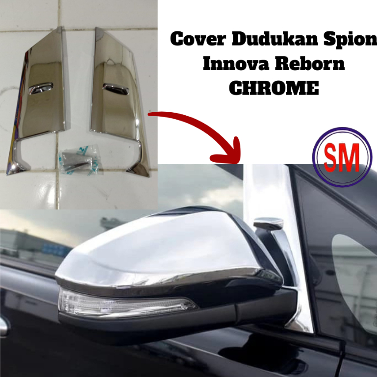 Jsl Pillar Front Innova Reborn Chrome Mirror Pillar Cover Chrome/Innova ...