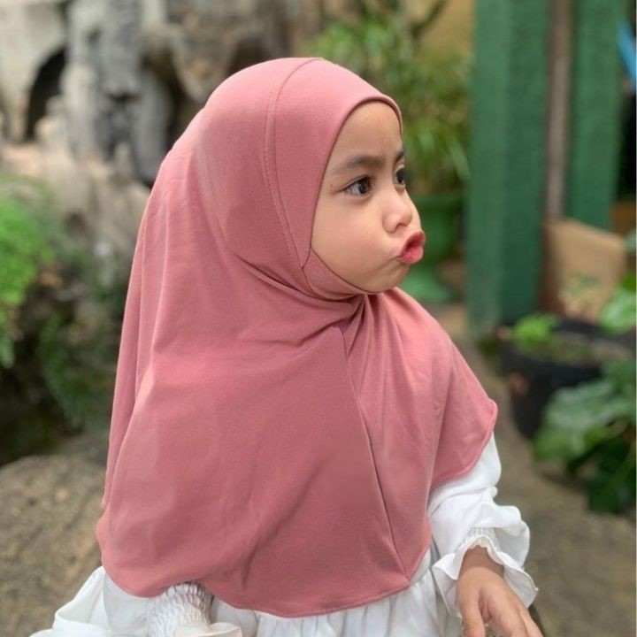 Malay Chin Hijab for Children 0-4 years / Hijab for Children Chin ...