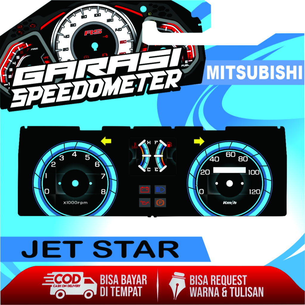 Mitsubishi JET STAR CUSTOM SPEEDOMETER Board | Shopee Malaysia