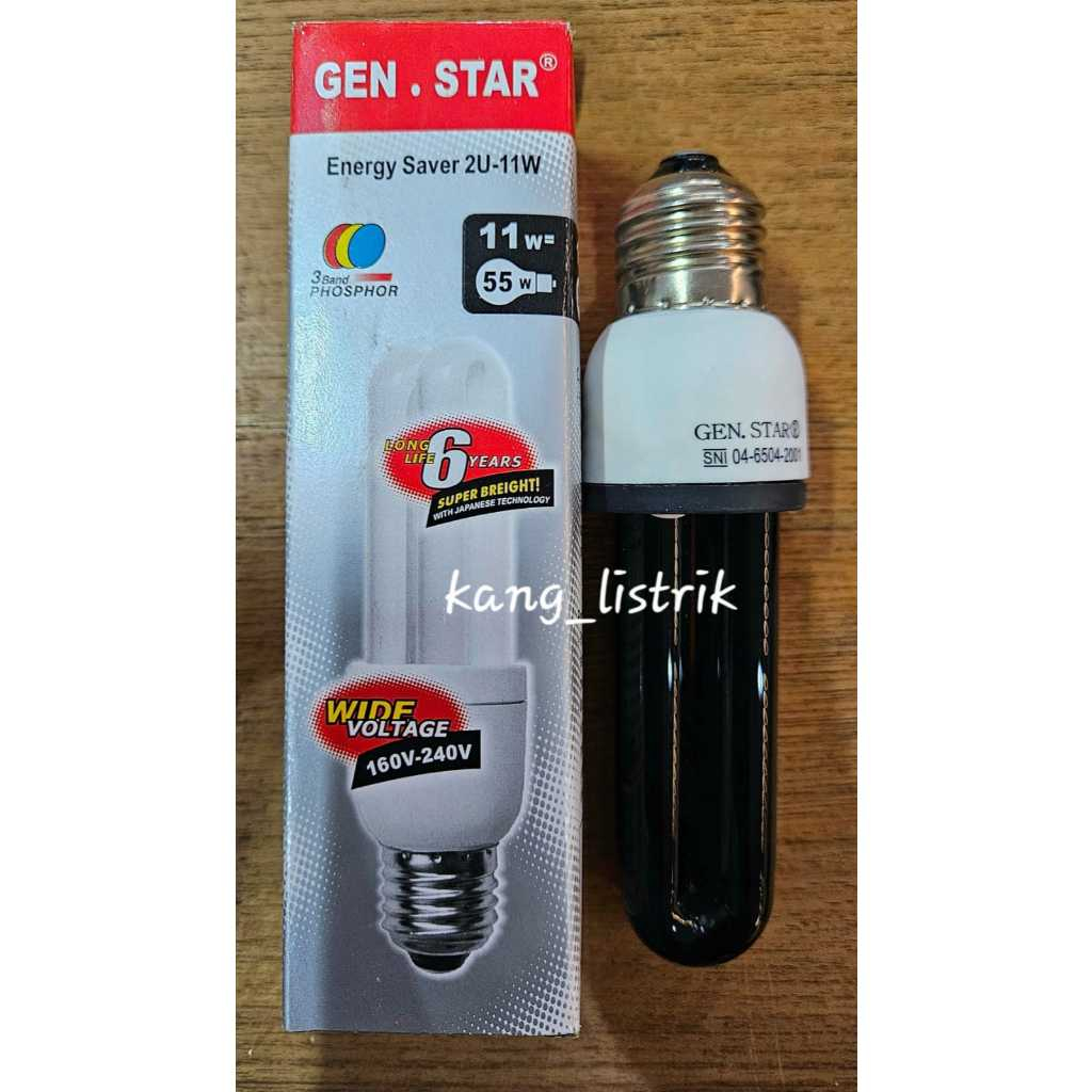 Plc UV 11W / UV Money Detector Lamp / 11Watt GENSTAR Counterfeit Money ...