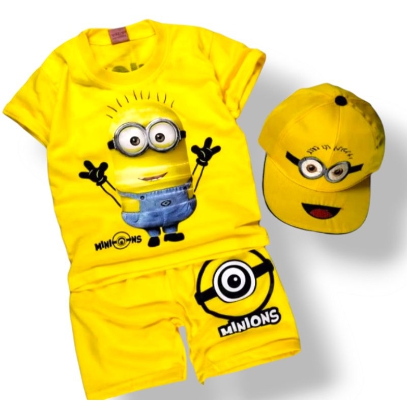 Boys AND GIRLS SETTINGS MINIONS CHARACTERS/MINIONS CHILDREN'S T-SHIRTS ...