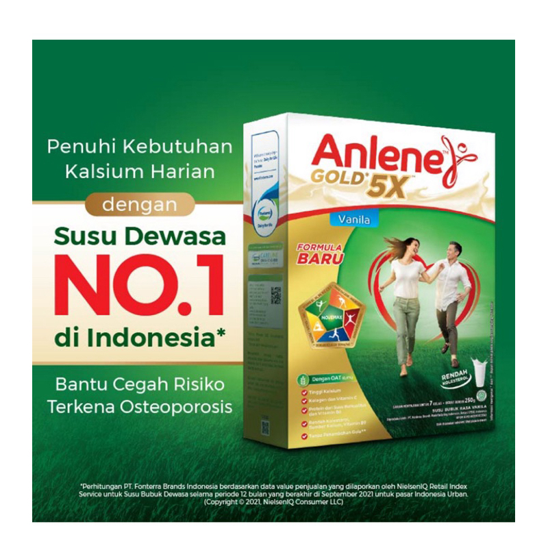 Anlene Gold 5X Vanilla Adult Milk Box 170 grams | Shopee Malaysia