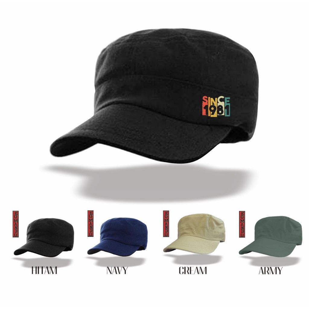 Premium Commando Hat Since 1981 Military Tactical Command Hat ...