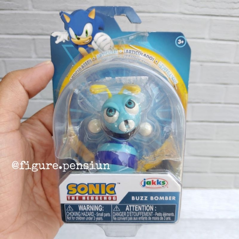 Jakks PACIFIC SONIC THE HEDGEHOG BUZZ BOMBER ACTION FIGURE | Shopee ...