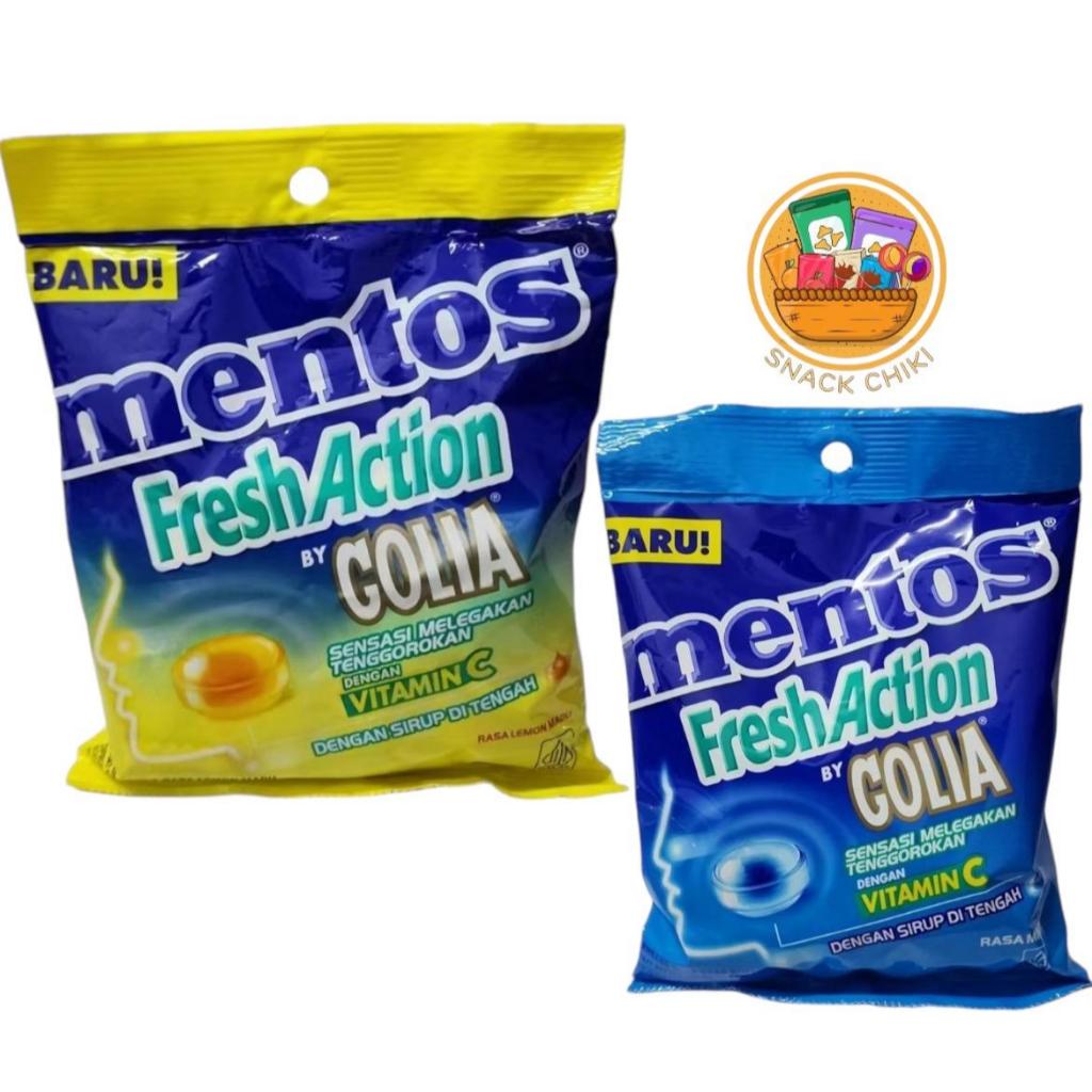 Mentos Fresh Action by Golia Mint / Lemon Honey Candy (42 items ...
