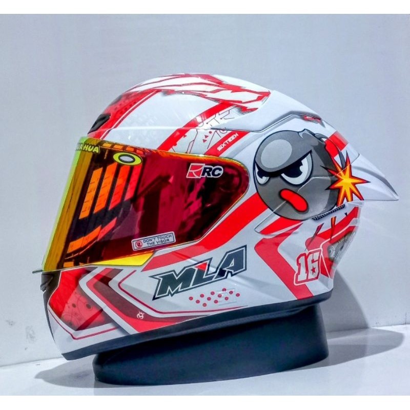 Stylish Full Face Helmet MLA TTC Latest Super Mario Design Handsome ...