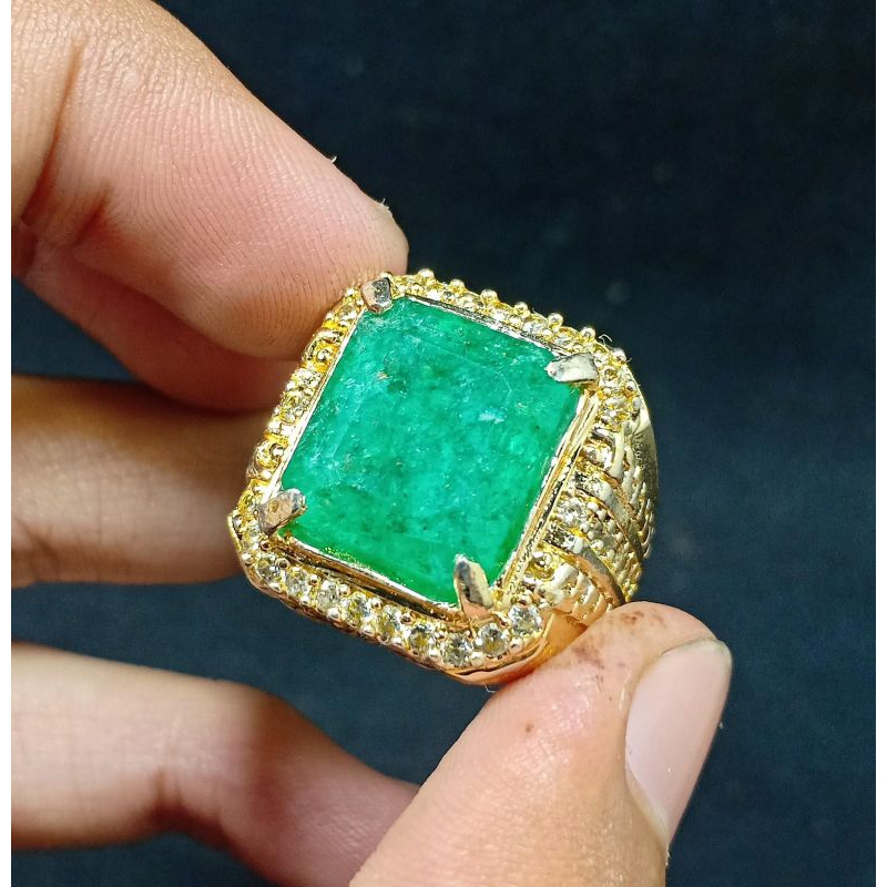 Emerald Gemstone/EMERALD BERYL Original NATURAL Ready To Use | Shopee ...