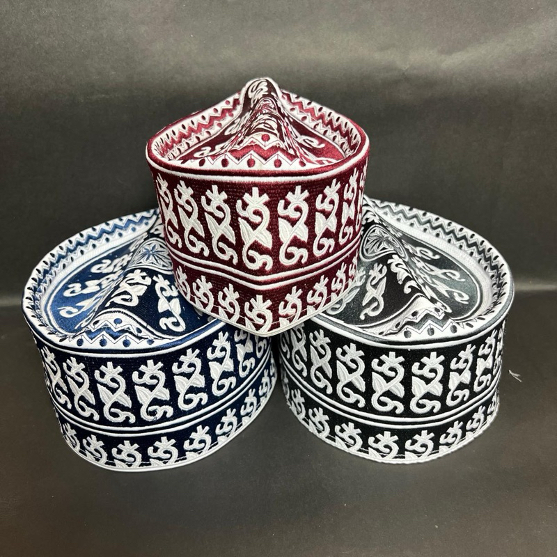 HITAM Peci KOPIAH SONGKOK OMAN BANGLADSEH PECI BLACK PECI PECI PECI ...