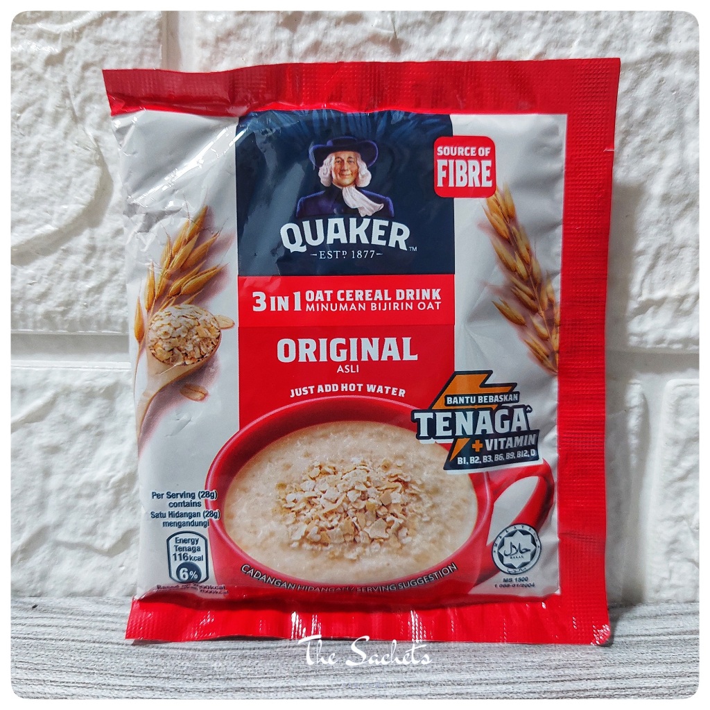Quaker 3in1 Original Sachet | Shopee Malaysia