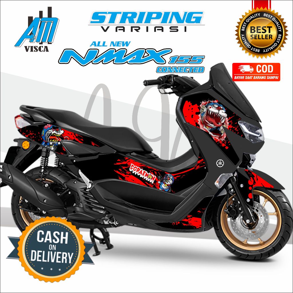 Striping Nmax 155 New 2021 2022 | New Nmax Sticker Variations | Nmax ...