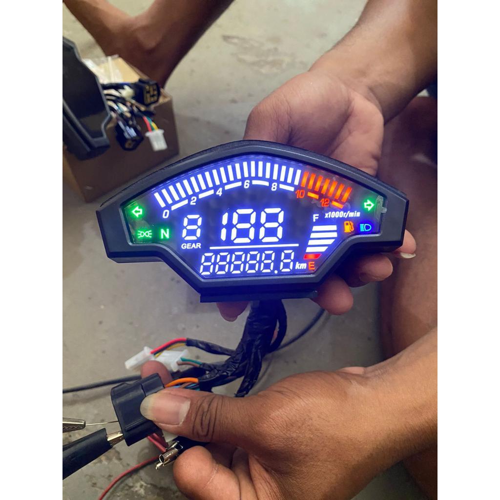 Gpx DIGITAL SPEEDOMETER GPX GORILLA SET CABLE SENSOR | Shopee Malaysia