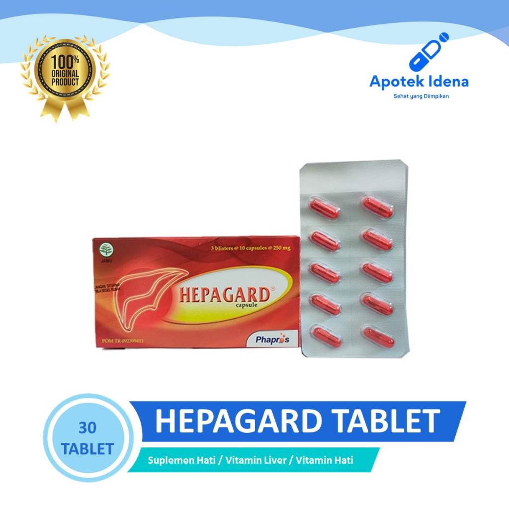 HEPAGARD tablet 30 Tablets Supplement to Prevent and Treat Liver ...