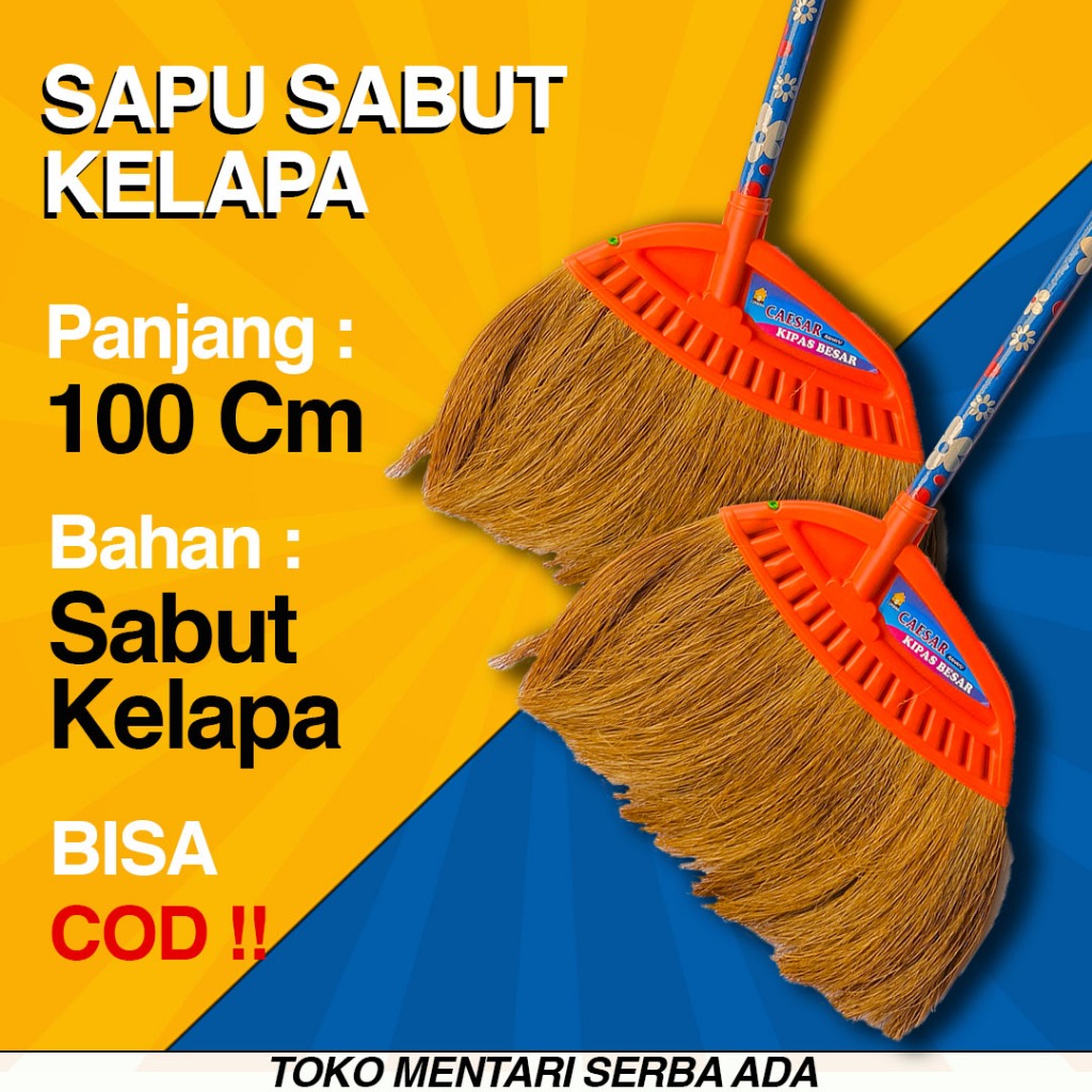 Broom SEPET Traditional Broom Coconut Coir Broom | Shopee Malaysia