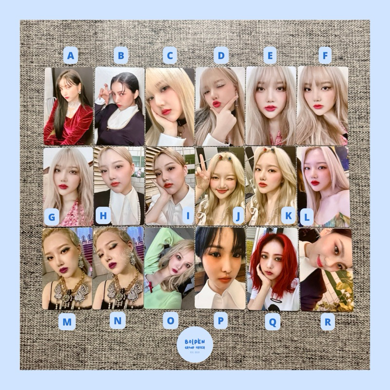 Photocard GFRIEND 9th Mini Album Song Of The Sirens SOTS Sowon Yerin Eunha Yuju SInb Umji ...