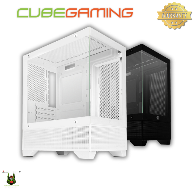 Yash GAMING CUBE CASING PC | Matx GAMING CASE TEMPERED GLASS | Shopee Malaysia