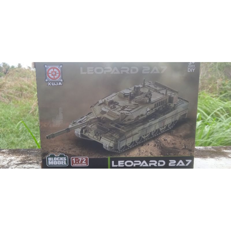 Main Battle Tank Leopard 2A7 Assembly Miniature Model | Shopee Malaysia