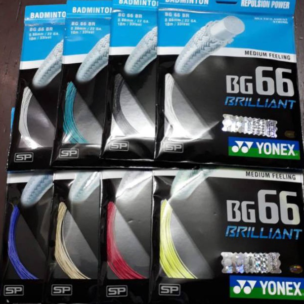 Muraaaahh Yonex BG66 Brilliant BG 66b Badminton String Original ...