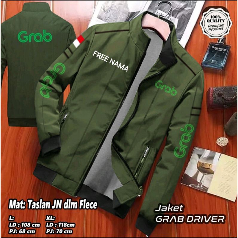 Winter Jacket GRAB Jacket/Priority Jacket/GRAB Jacket/FREE Name Screen ...