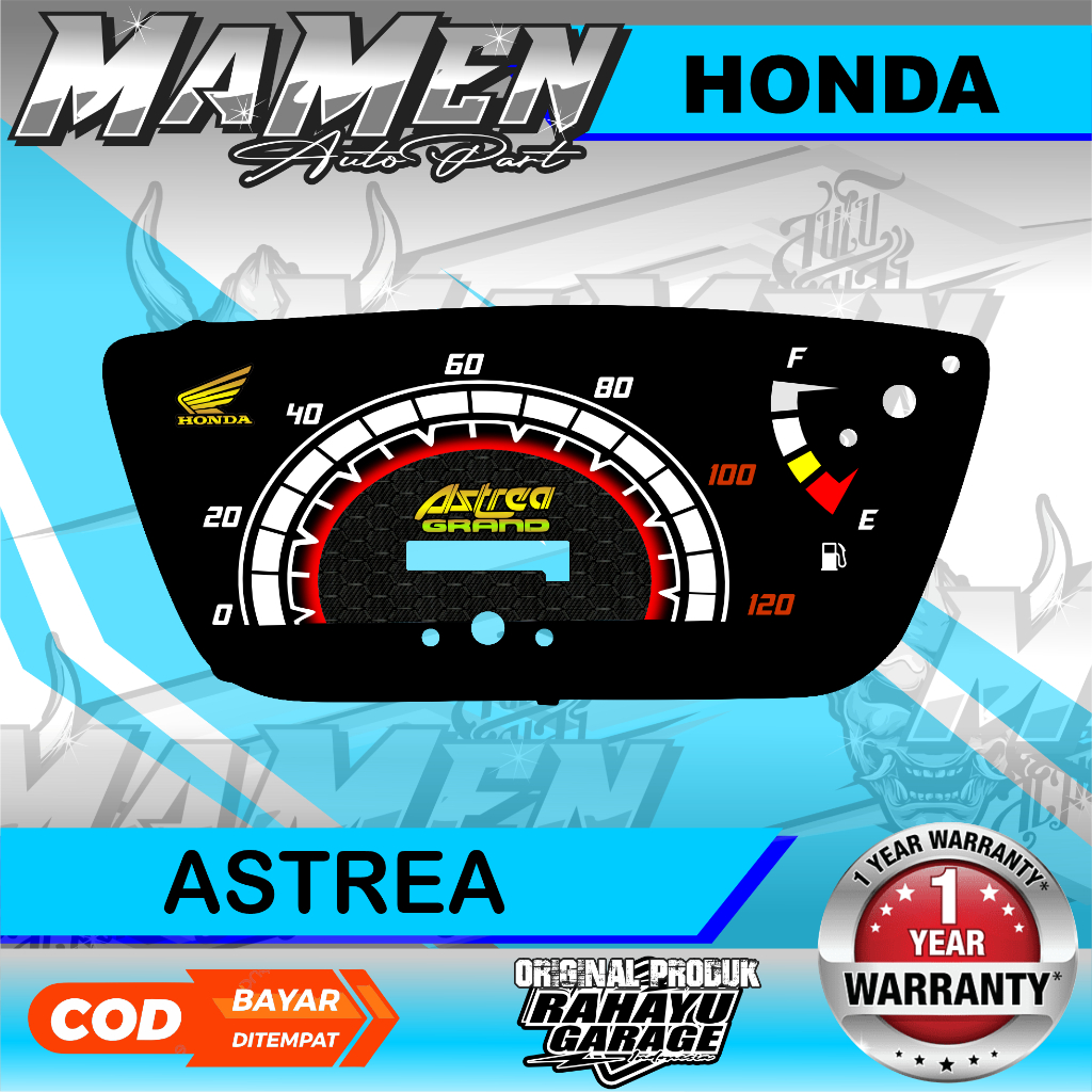Honda ASTREA CUSTOM SPEEDOMETER BOARD | Shopee Malaysia