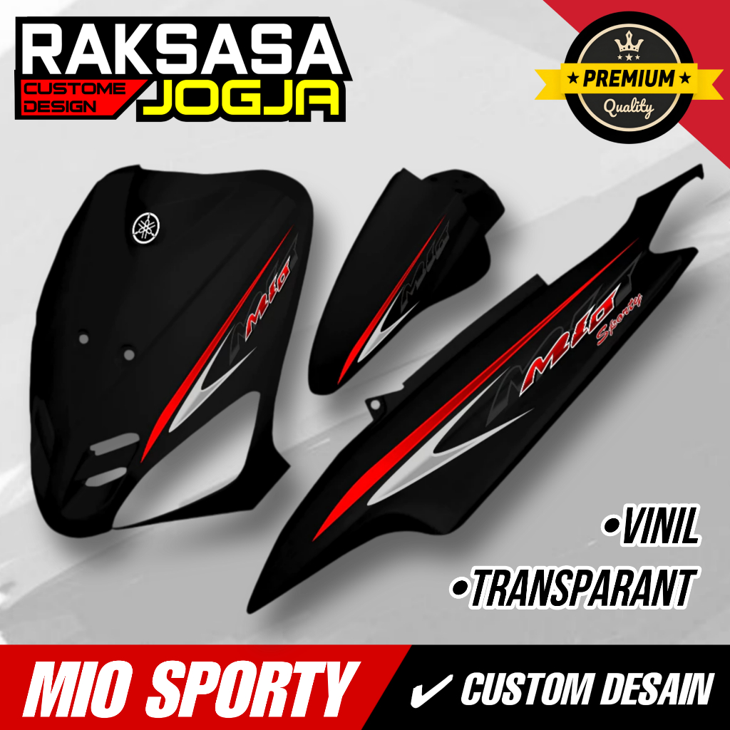 Yamaha MIO CUSTOM STRIPING Variations PREMIUM QUALITY 100% Durable ...