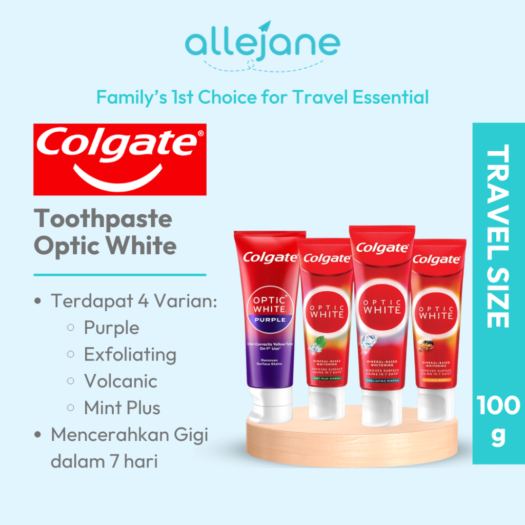 Colgate Toothpaste Toothpaste Optic White Whitening Purple [All] 100g ...